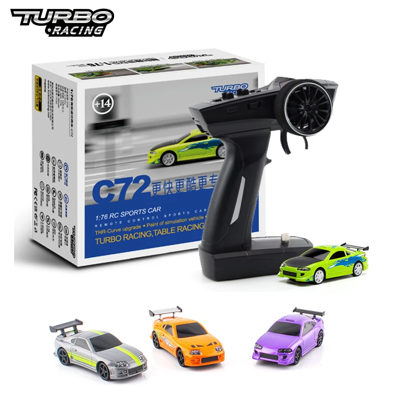 Turbo Racing 1:76 Rc Car C73 C72 Vehicle Creative Mini Full ...