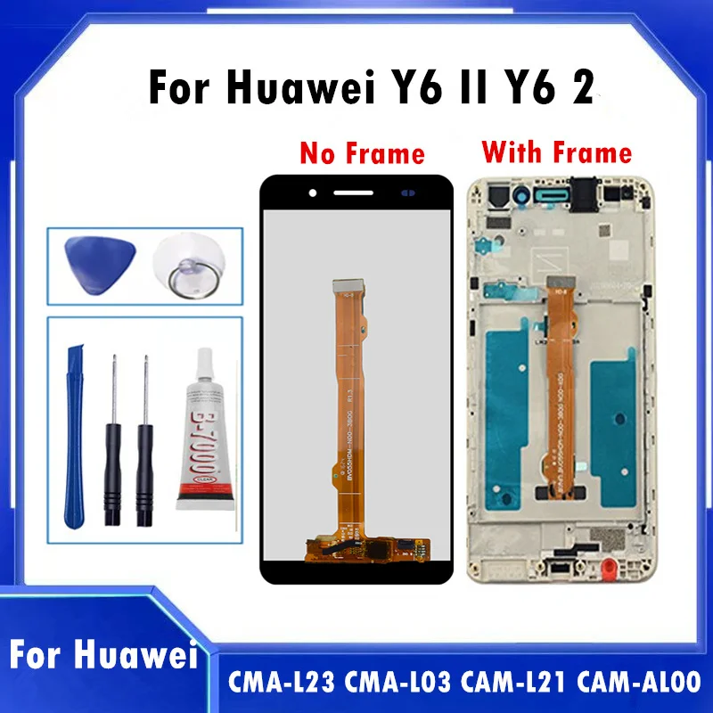 Huawei Y6 Ii Touch Screen Display | Huawei Y6 Ii Cam L21 Touch Screen ...