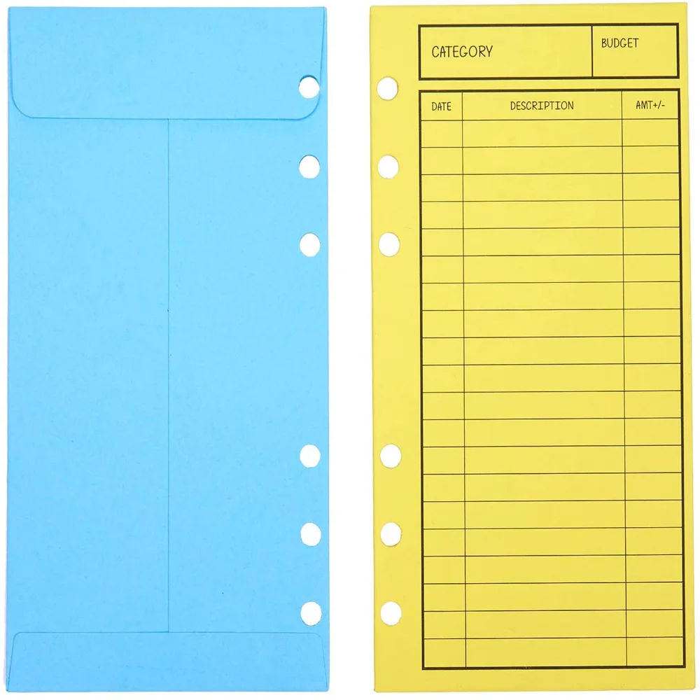 ENVELOPPE,Budget Card Sheets--Enveloppes De Budget En Carton, Système ...