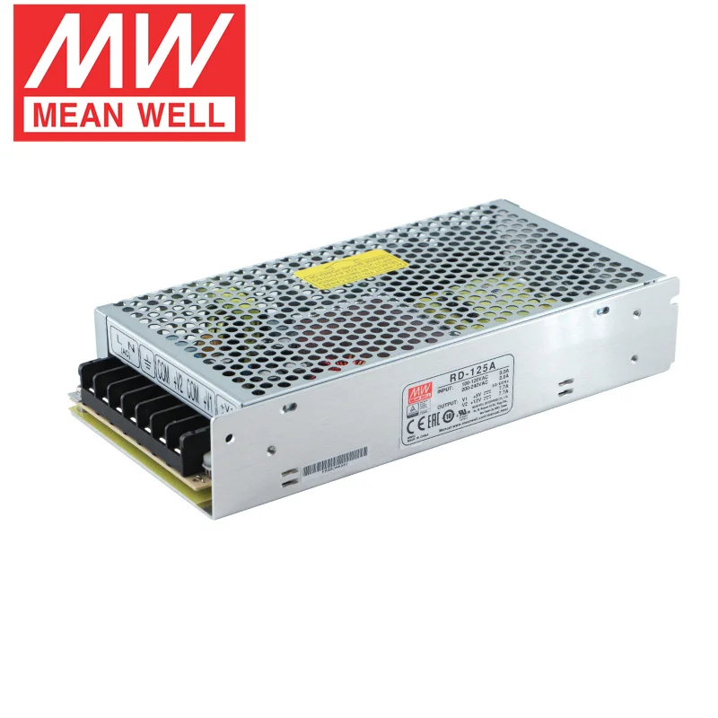 MEAN-WELL-RD-125-1224-2448-1248-Dual-Output-Power-Supply-AC-to-DC-5V ...