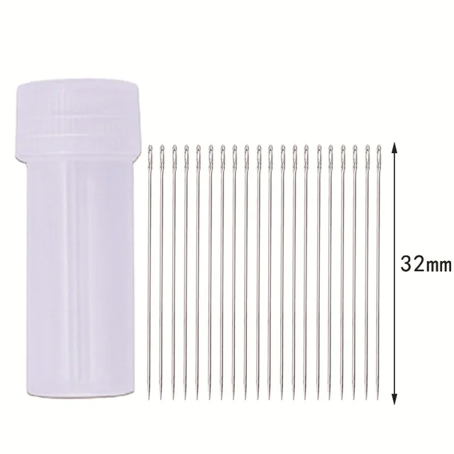 20pcs/lot bead needles very thin needle sewing Needles for beads ...