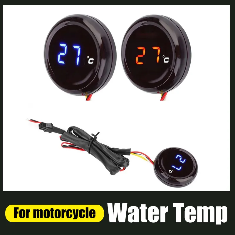 Motorcycle-Water-Temperature-Gauge-Digital-Display-0-120-Celsius ...