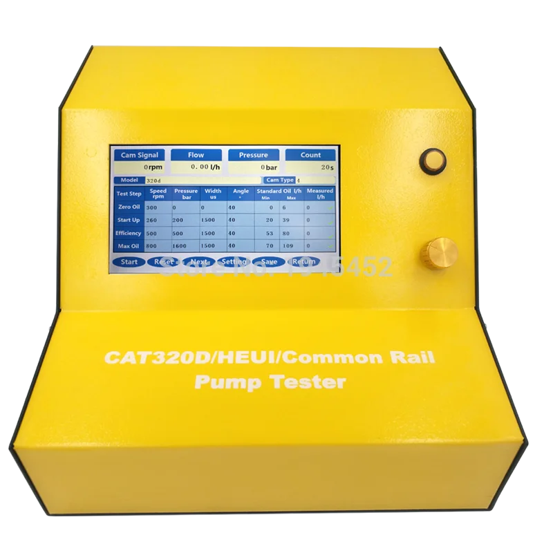 Common Rail Pump Tester Supports For Cat-320d / For He-ui Pump, With 7 ...