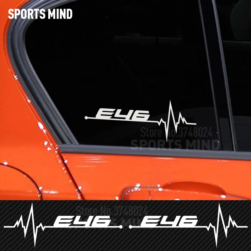 10 Pairs araba Styling BMW E46 E39 E90 E60 E36 F30 F10 E30 E53 E34 E87 ...