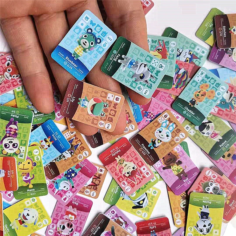 Mini Animal Crossing Amiibo NFC Chip Card 050 Punchy New Horizons Hot ...