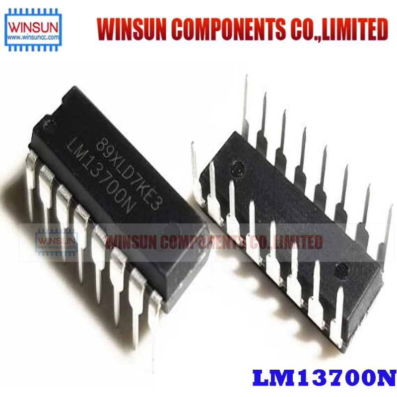 50PCS LM13700N DIP16 LM13700 DIP 13700N DIP Brand New|Connectors ...