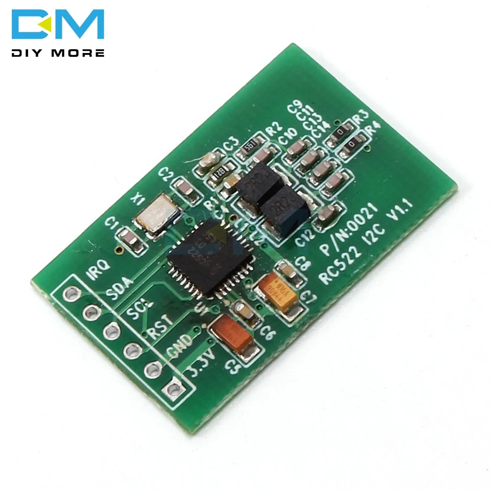 【kamdss015】rc522 Rfid Sensor Module Card Reader Writer Module I2c Iic Inter Ic Card Rf Sensor