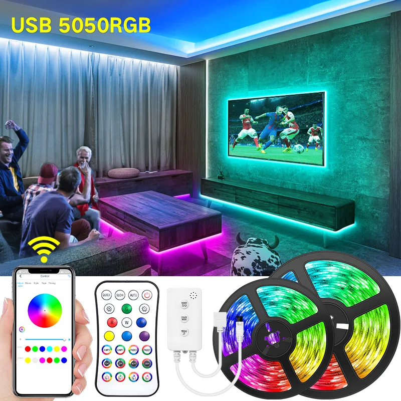 Background Lighting | Led Lights Strip | Lamp Tape - Wifi Bluetooth Led ...