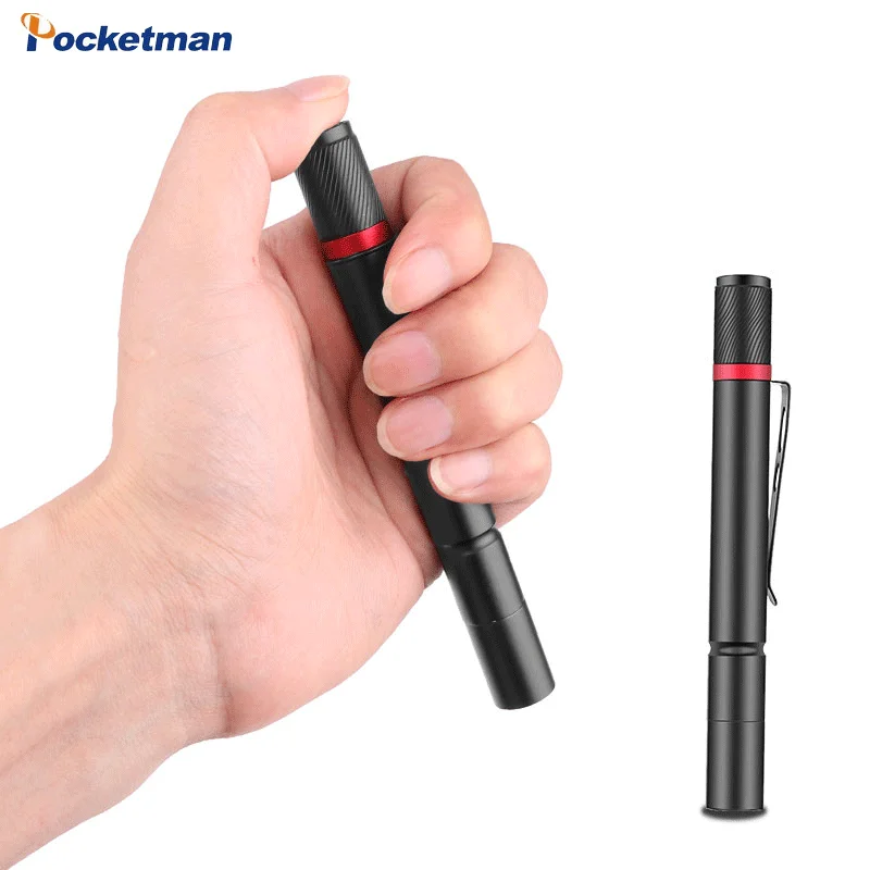 8000lm Portable Mini Flashlight Handheld Pocket Flashlight Pen Light ...