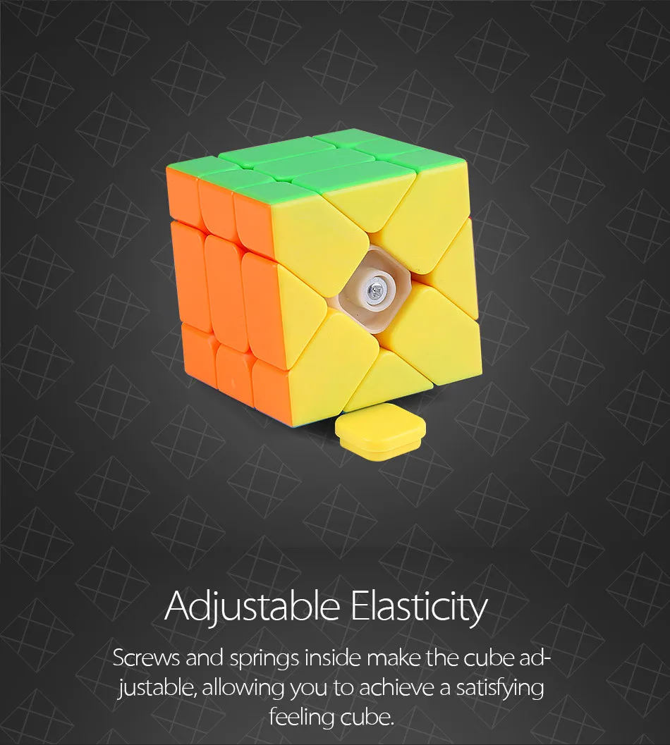 Moulin à vent - Cube Magique De Pêcheur 3x3, Axe De Moulin À Vent, Puzzle Torsadé, Jouets ...