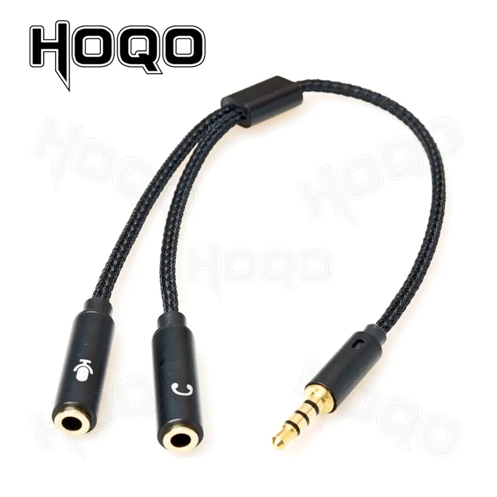 NylonBraided-jack-Splitter-of-Stereo-Audio-1-in-2-out-3-5mm-trrs ...