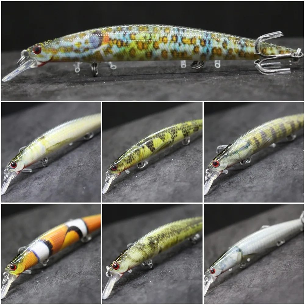 wLure-Fishing-Lure-12-7cm-12-5g-Lifelike-Colors-3-Upgraded-Treble-Hooks ...