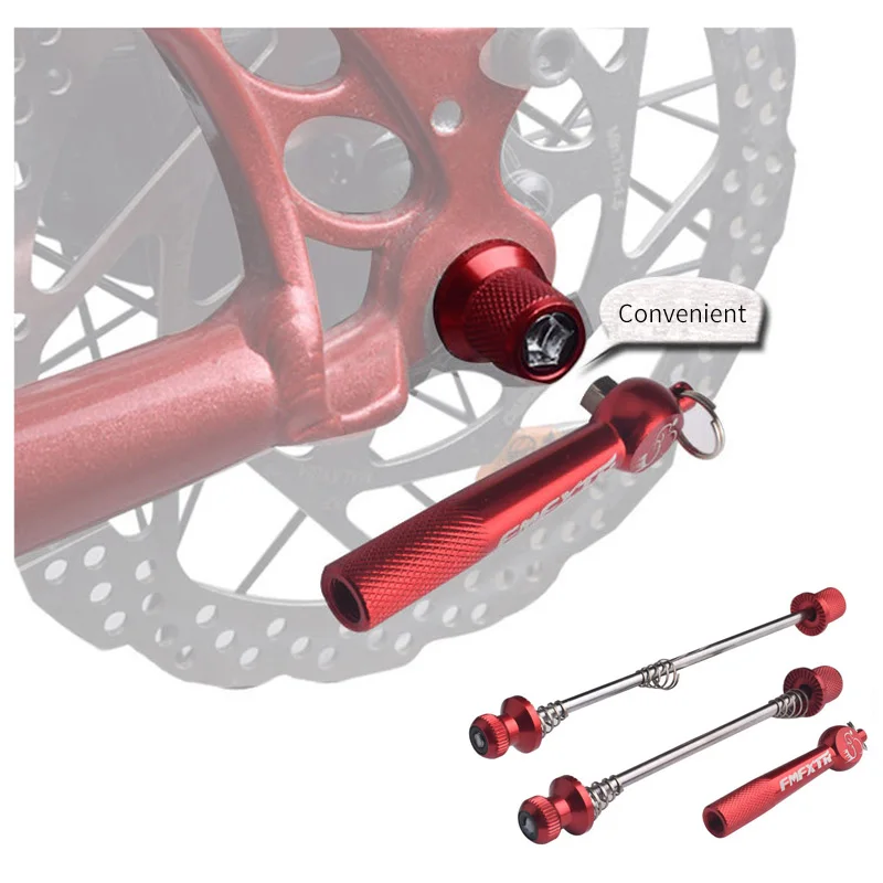 Bicycle Wheels Locking Security Quick Release Post Ultralight Anti ...