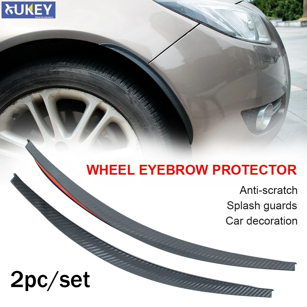 Car Fender Wheel Eyebrow Guards Protector Universal Audi - AliExpress