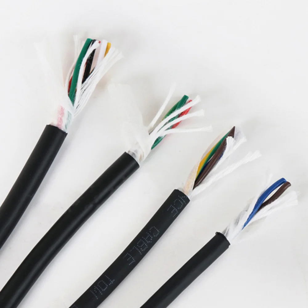 TRVV Towline Cable 2 3 4 5 Core High Temperature PVC Pure Copper Core