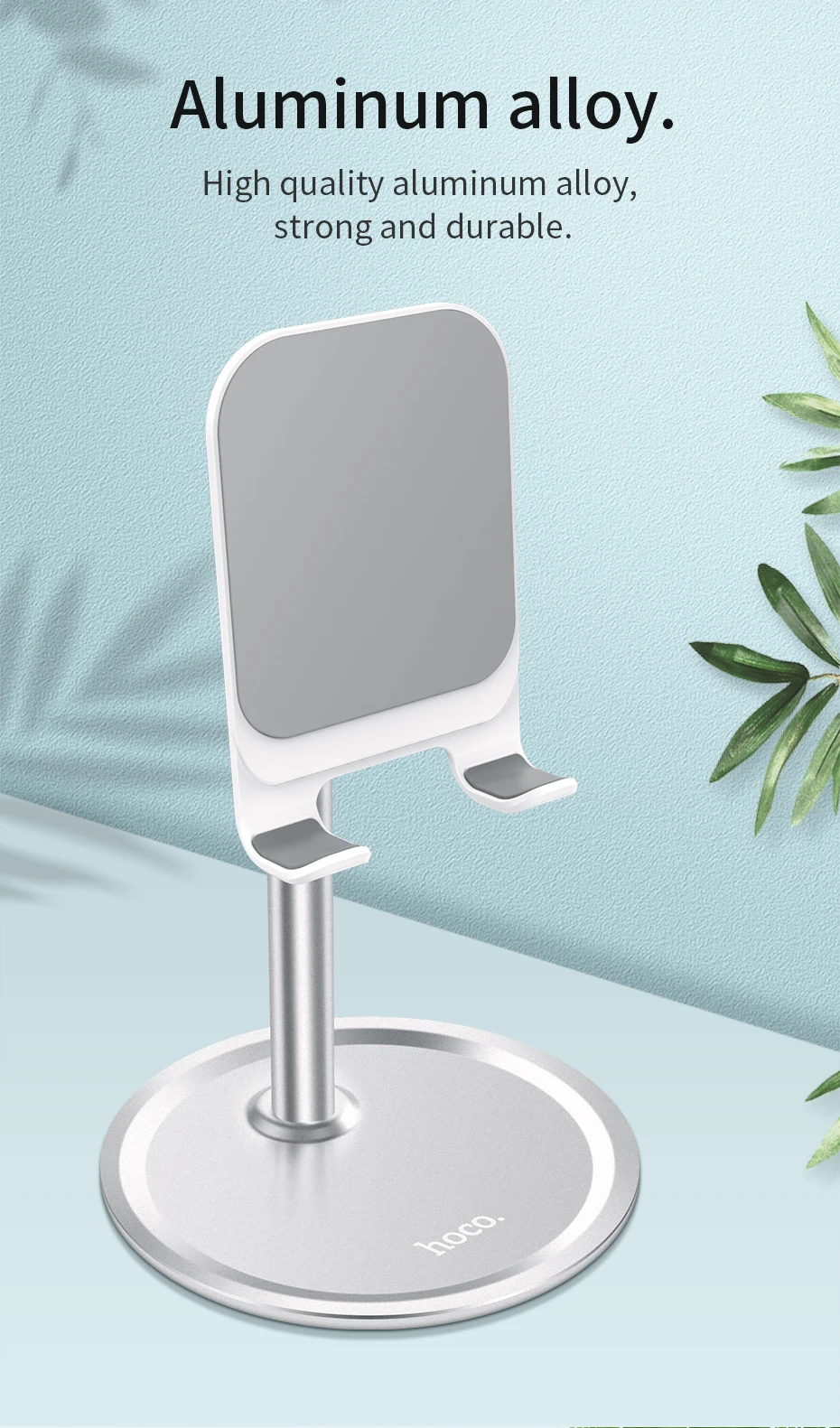 Hoco Universal Tablet Phone Holder For iPhone Desktop Tablet Stand ...