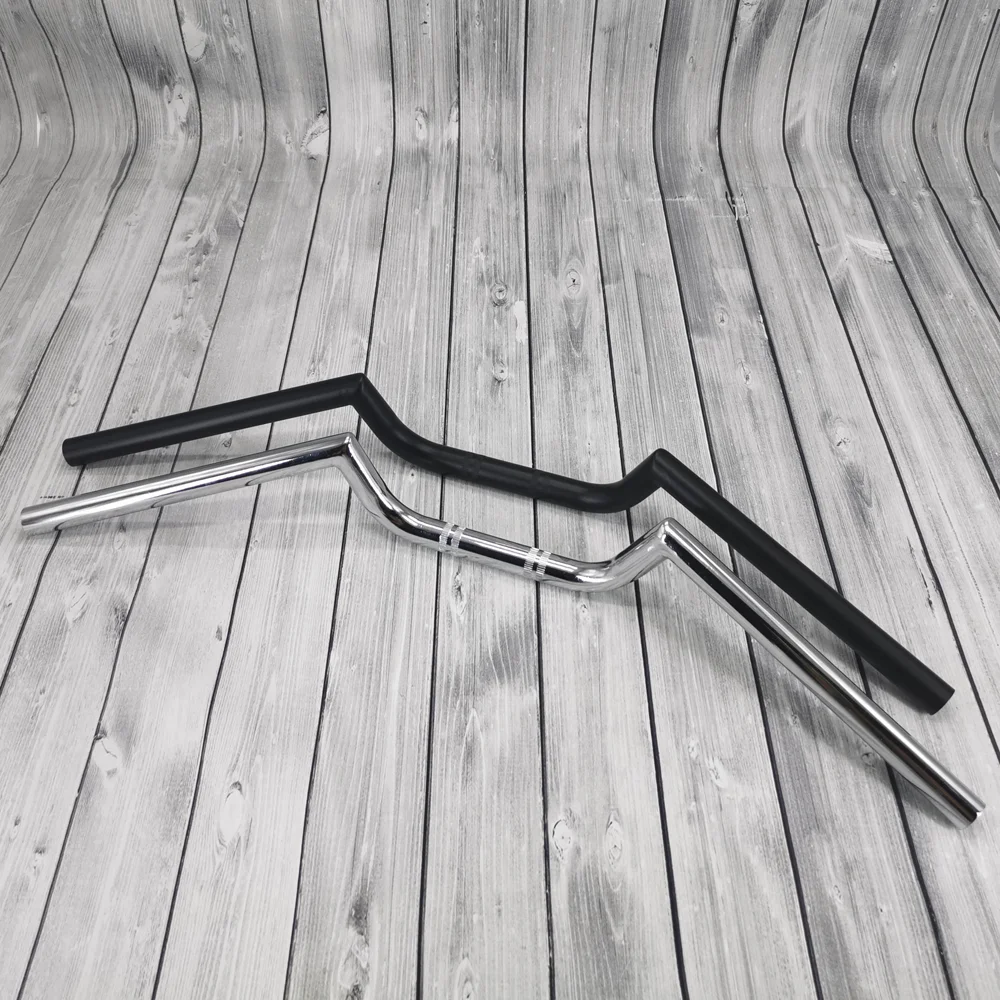 Vintage-Motorbike-Handlebar-22mm-7-8-Motorcycle-Handle-Bars-for-Royal ...