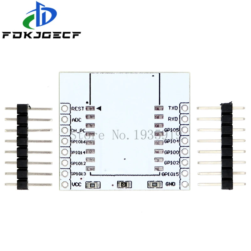 직렬 와이파이 모듈 어댑터 플레이트, ESP8266, ESP 07, ESP 08, ESP 12, ESP 12F, ESP 12E 적용|반도체 집적회로| - AliExpress