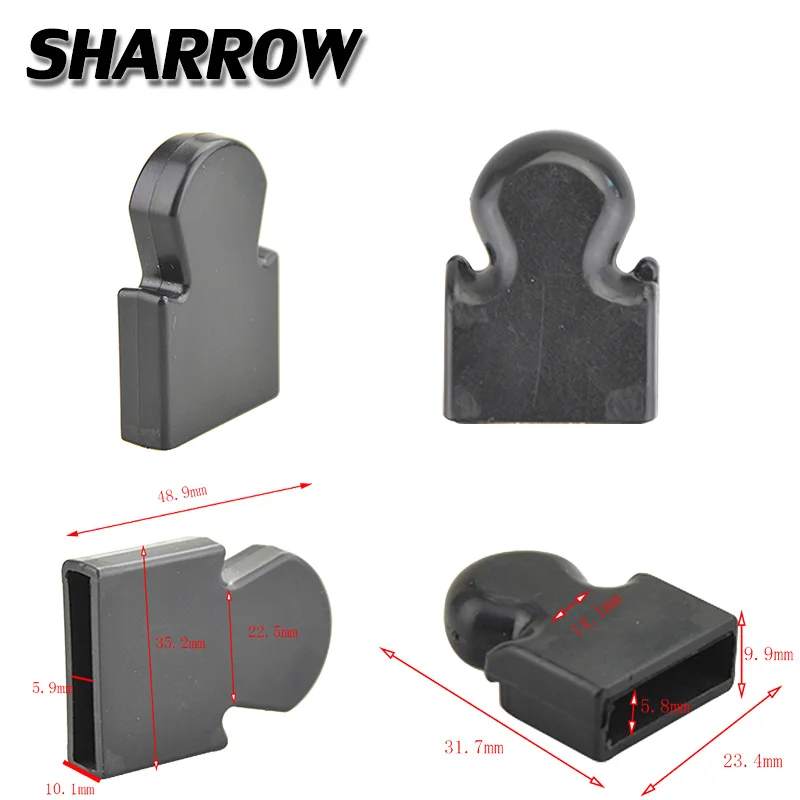 4pcs-Plastic-Bow-Limb-Tip-Protector-Tool-Bow-Limbs-cap-Shooting-Hunting ...