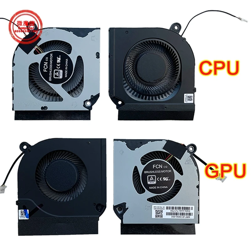 Cpu Gpu Cooler Cooling Fans For Acer Predator Helios 300 Ph317-53 Ph315 ...