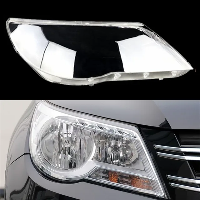 Car Headlight Headlamp Light Glass Lens Case Transparent Lampshade Auto ...