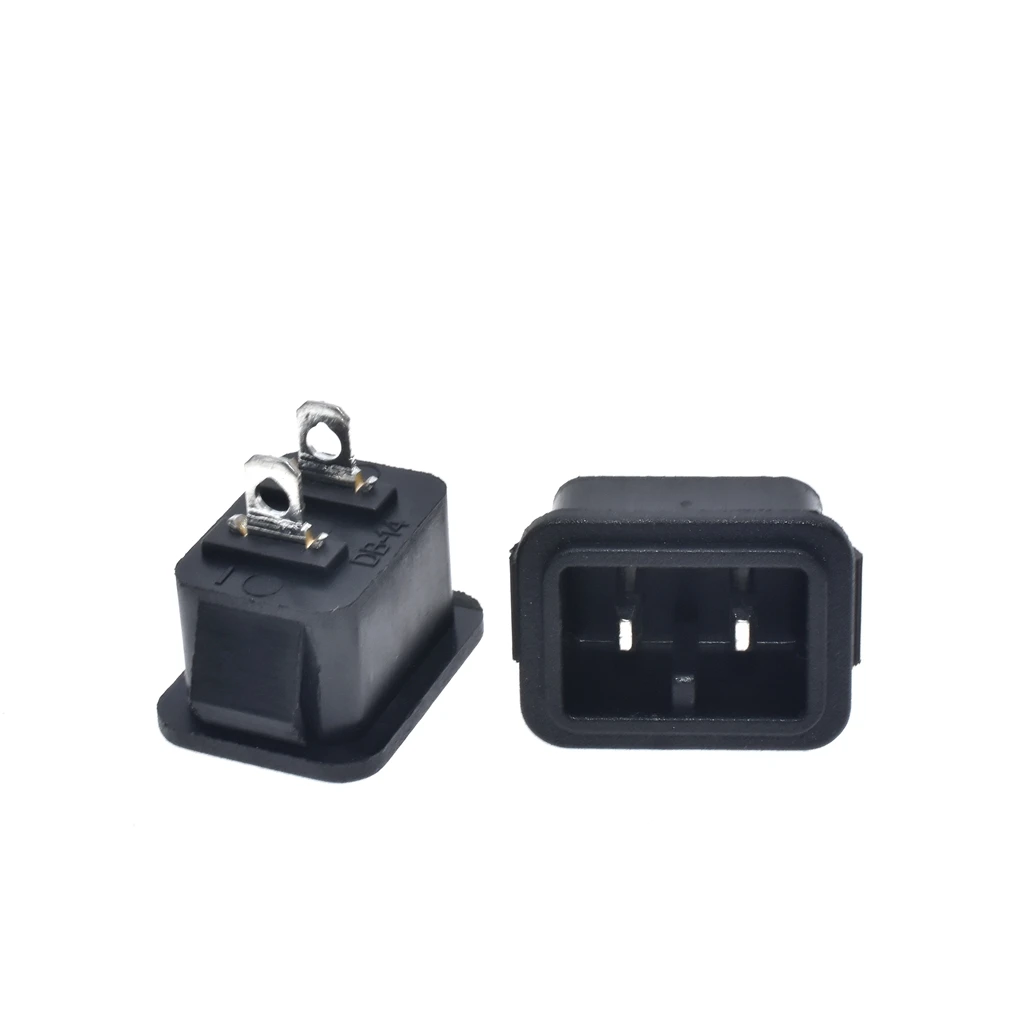 2 Pin Electrical Socket C10 Male Power Socket - 2 Pin 250V 10A ...