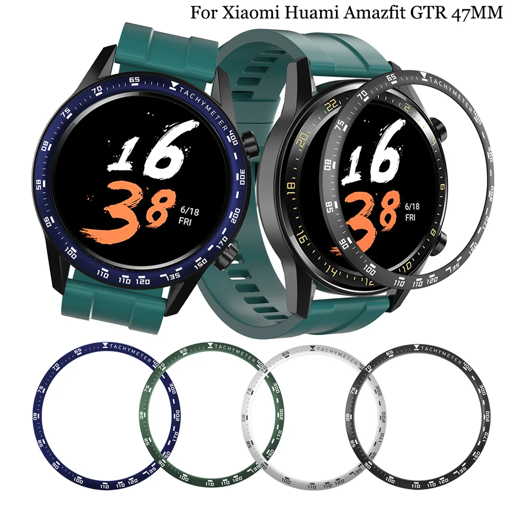 Bezel-Ring-Styling-Frame-For-Xiaomi-Huami-Amazfit-GTR-47MM-Bezel-Ring ...