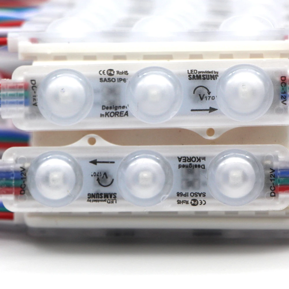 20pcs WS2815 (WS2812B WS2813 updated) Chip RGB LED Module injection ...