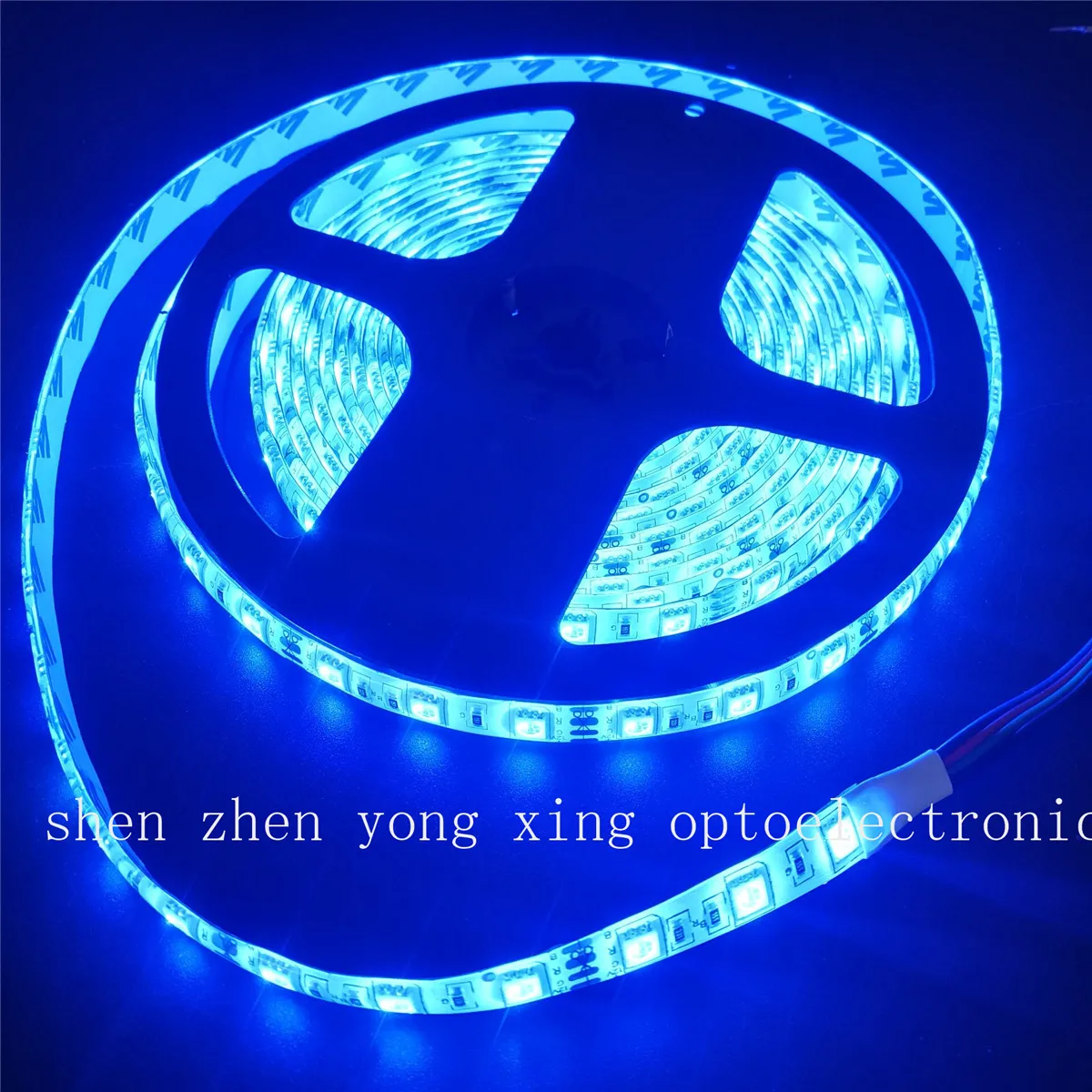 Blue-300-LED-strip-light-5m-60LEDs-m-SMD-5050-LED-strip-12V-Waterproof ...