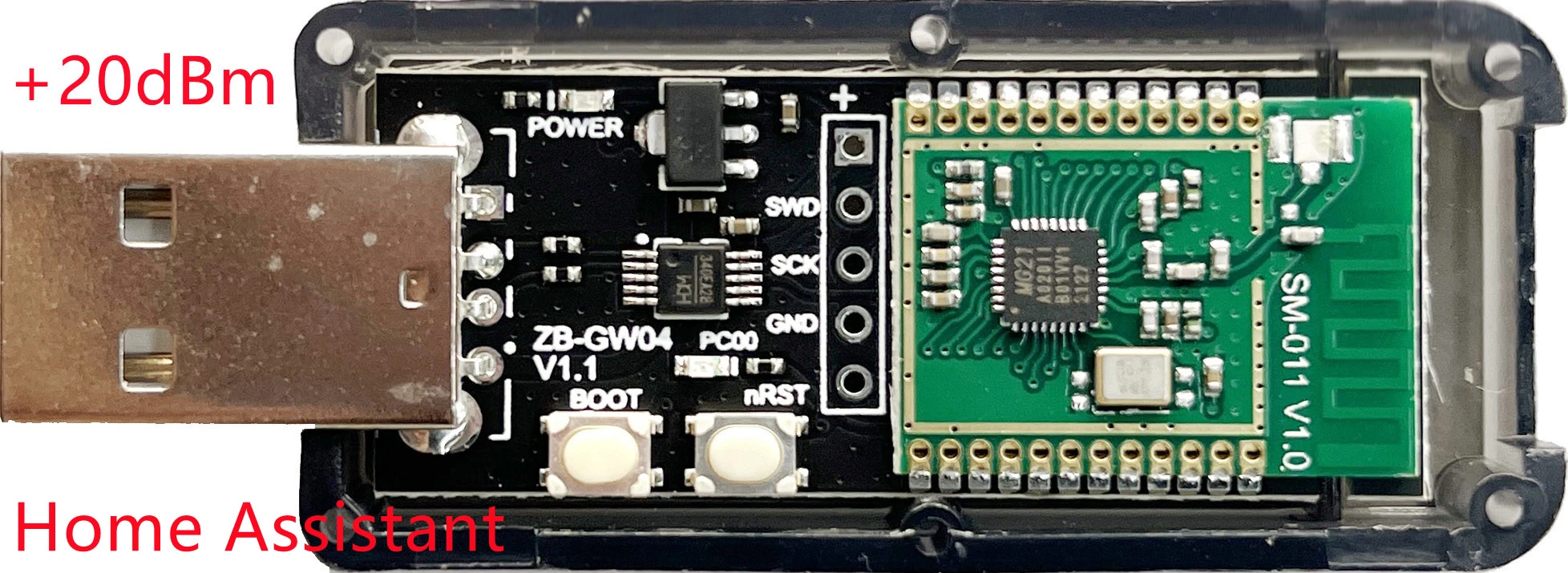 Silicon Labs EFR32MG21 Zigbee 3.0 Universal Gateway USB Dongle,ZHA ...