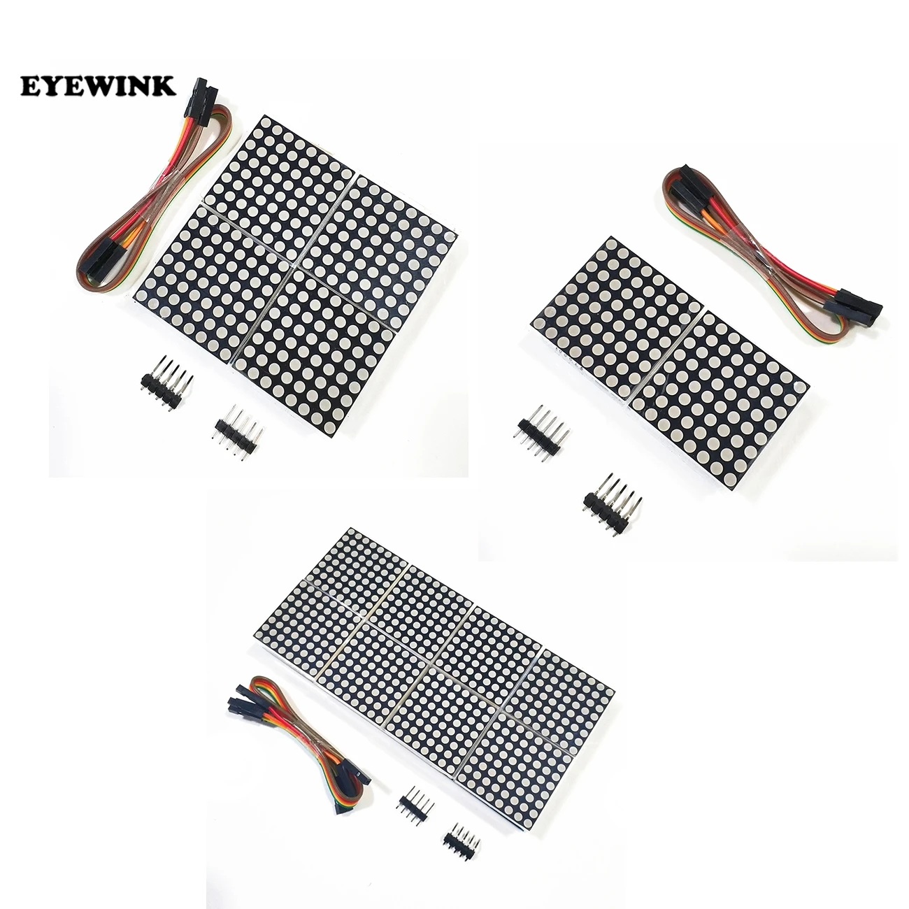 Dot Matrix Boards 5-Pack MAX7219 - 8x8 Dot Matrix Display Boards For ...