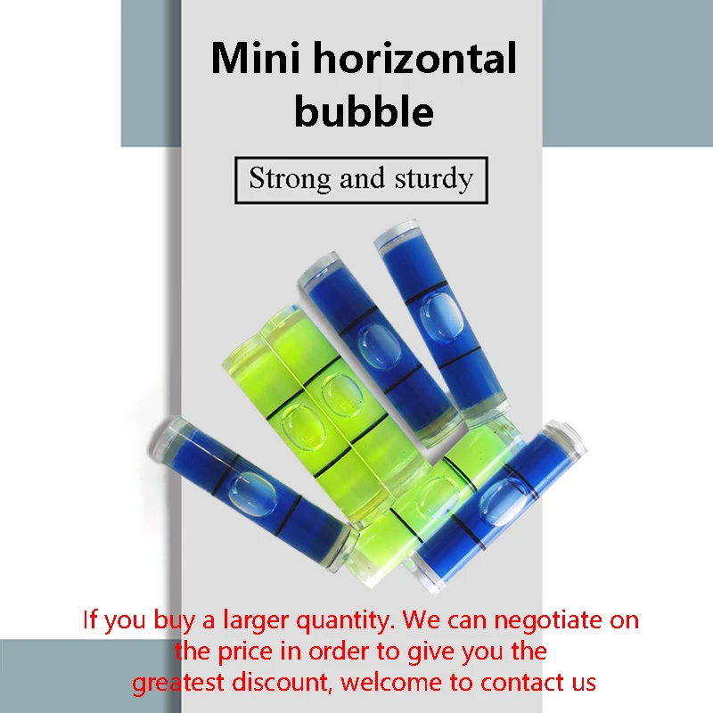 5-pcs-Blue-Precision-Mini-Spirit-Level-Bubble-Set-Bubble-Clamp-Level ...