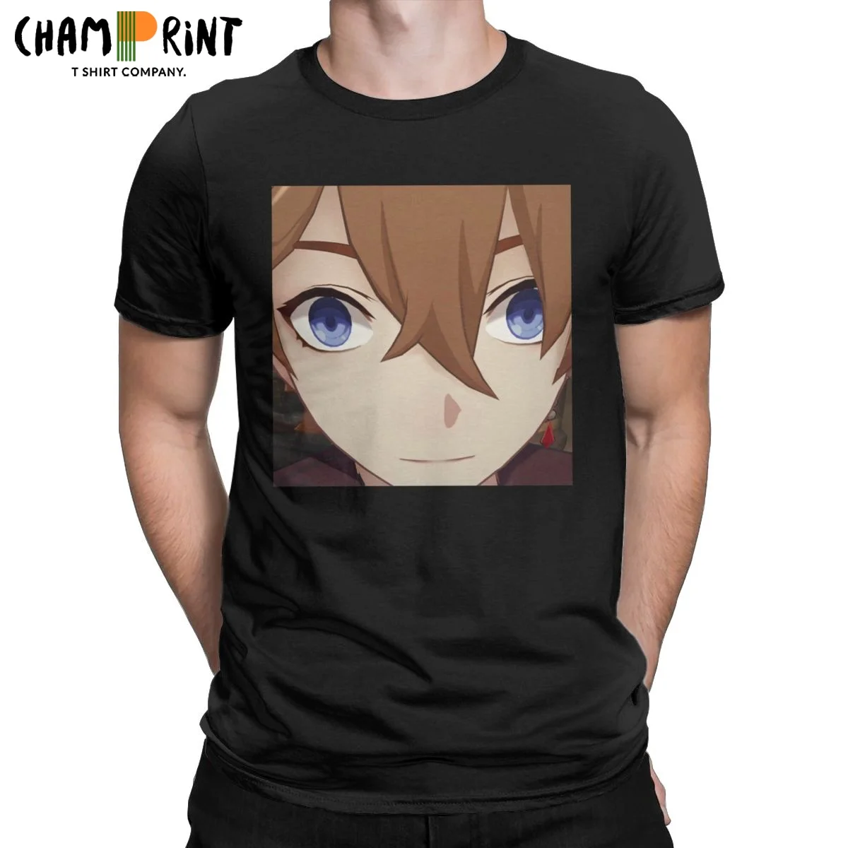 Men-s-T-Shirts-Childe-Tartaglia-Face-Meme-Fashion-Cotton-Tees-Short ...