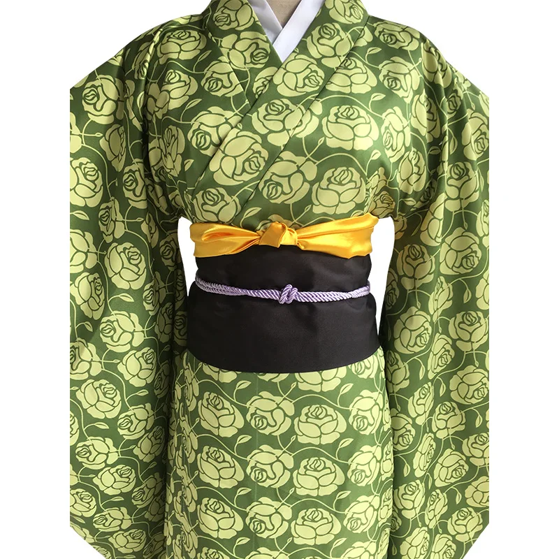 Anime Demon Slayer Kimono Kimetsu No Yaiba Kotoha Long Suit Cosplay ...