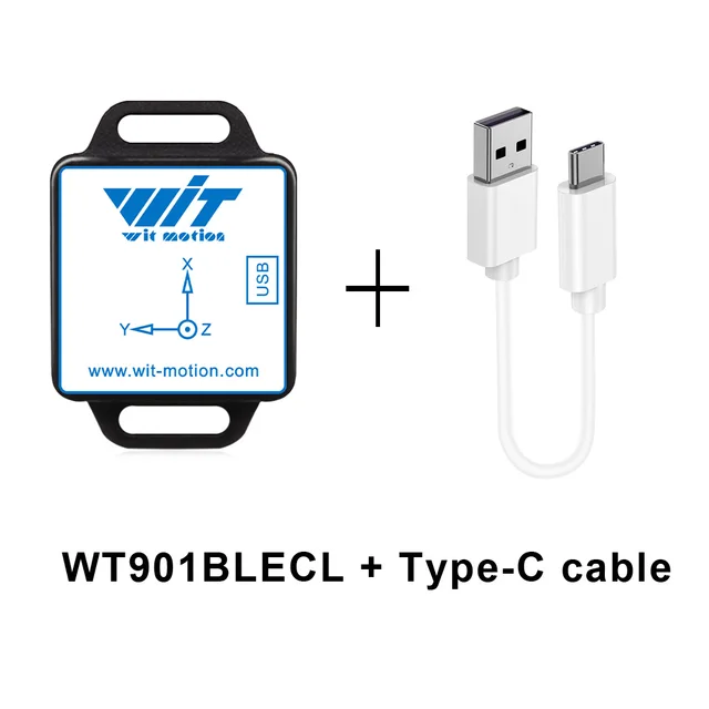 WitMotion 블루투스 BLE 5.0, 저소비 50m, WT901BLECL 9 축 센서 각도, 가속 자이로, 자력계, PC, 안드로이드용