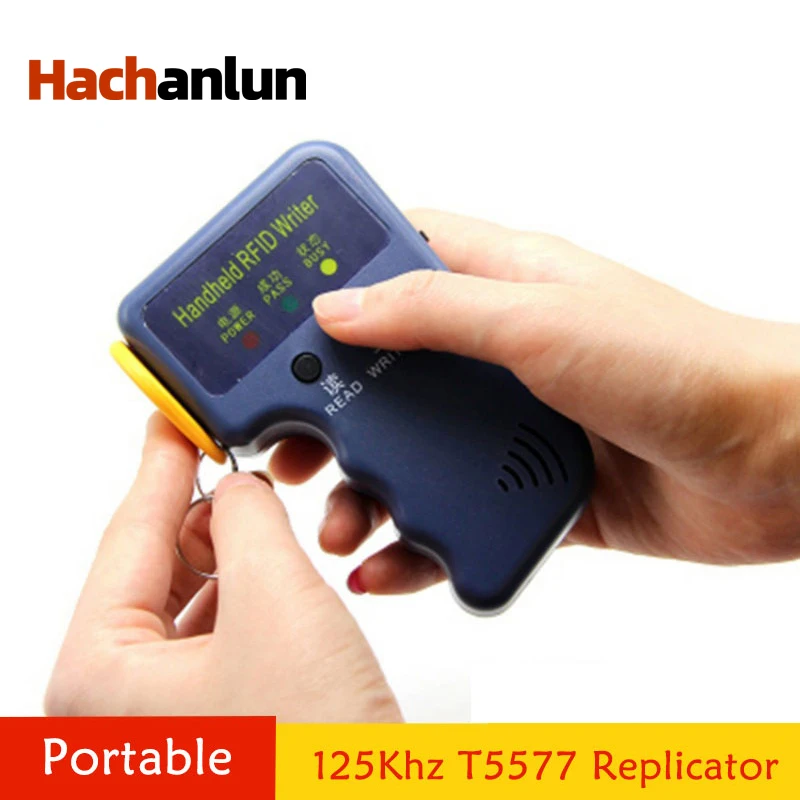 RFID-Reader-Writer-ID-Tag-Copier-T5577-Keychain-Copier-Handheld-ID-Card ...