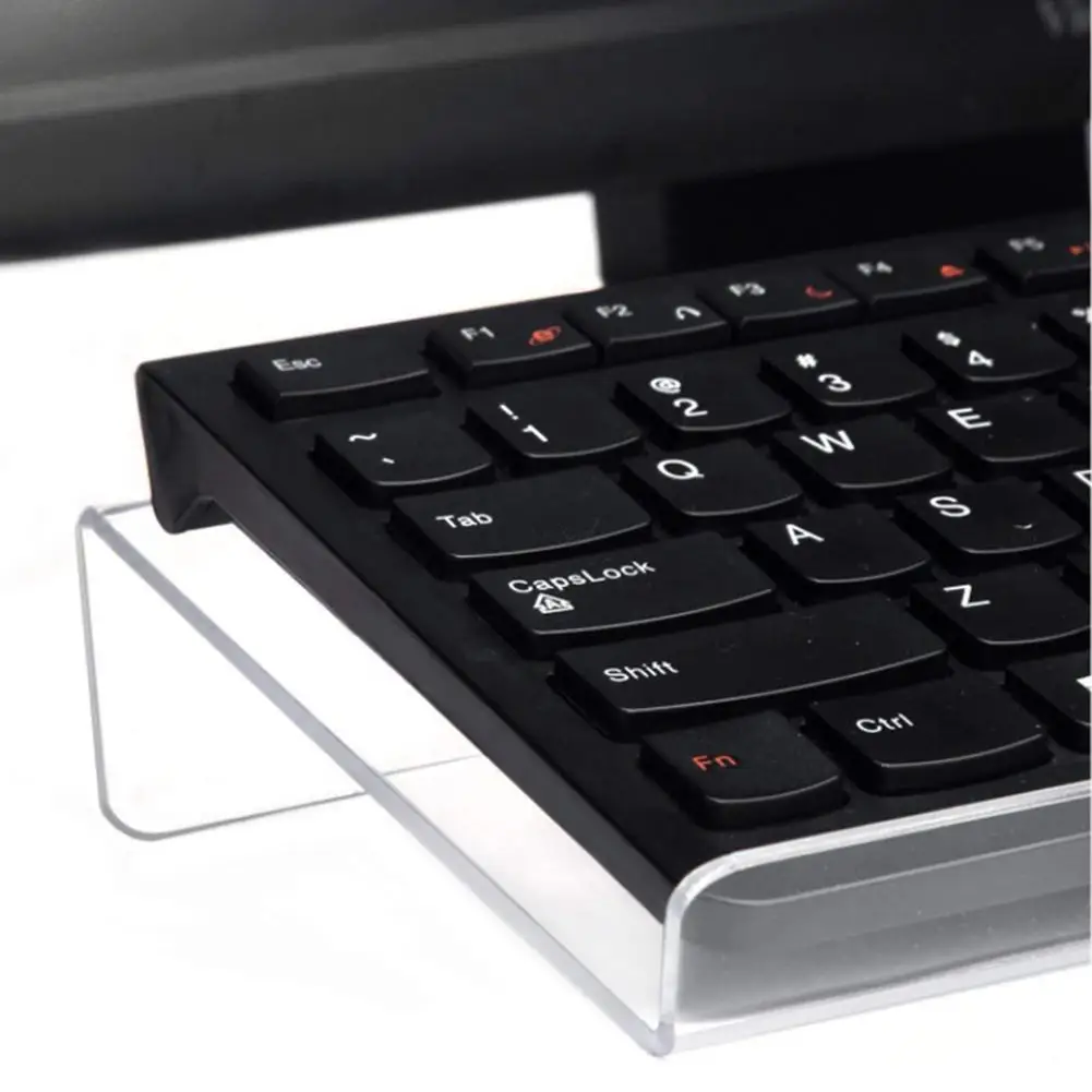 Office Home Computer Keyboard Tilted Ergonomic Holder Acrylic Heighten ...