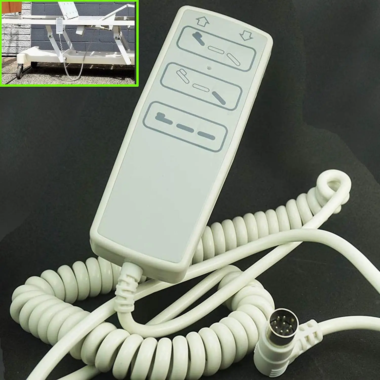 Full-Electric-hospital-bed-hand-control-Handset-Full-Electric-Pendant ...