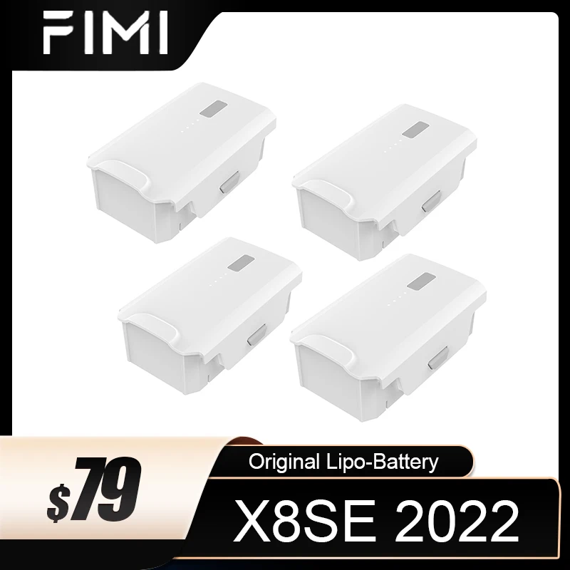 Fimi x8se 2022 v2 bateria original 4500mah 35 minutos bateria de vôo inteligente recarregável ...