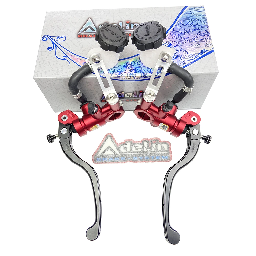 Adelin 17.5mm Motorcycle Brake Clutch Master Cylinder Hydraulic Pump ...