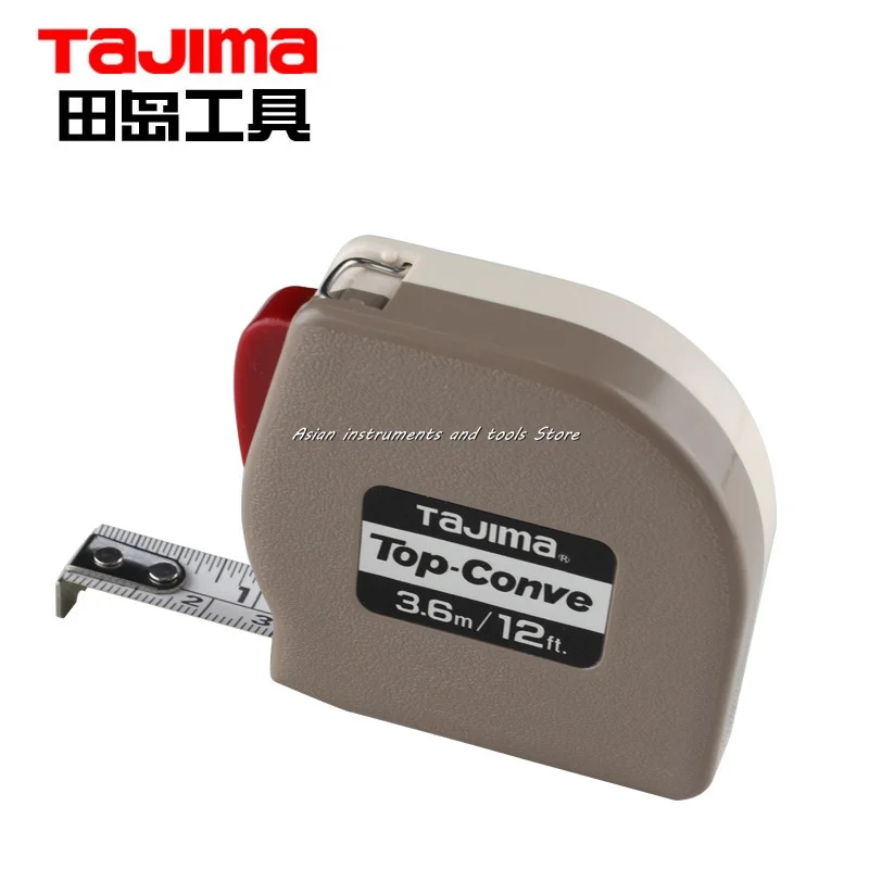TaJIma steel tape measure, metric and imperial, automatic lock ruler ...