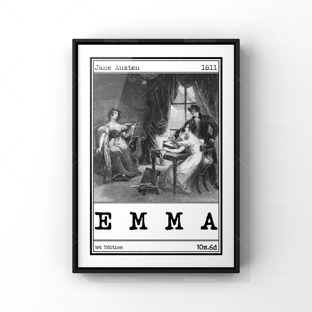 Jane Austen Emma Book Cover