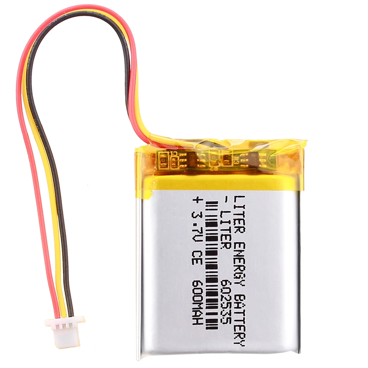 リチウムポリマー電池,LiPoモデル582535 602535,LiPo,3.7v,600mah,1.7wh,タコグラフ,共通充電式電池|li ...