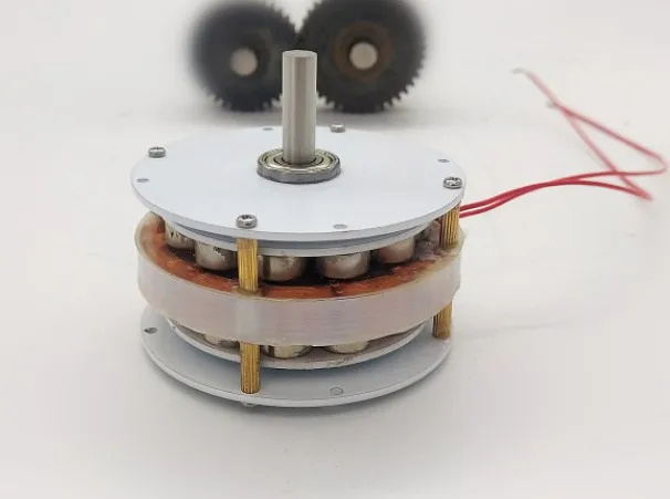 Miniature Disc generator iron core generator Low Speed High Efficiency ...