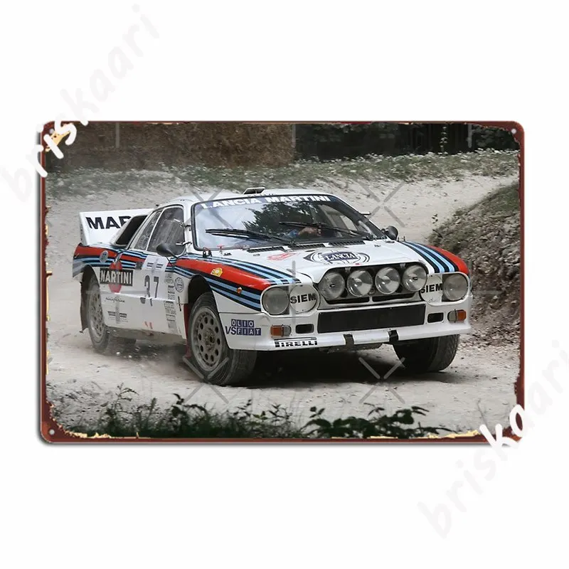 Lancia-Rally-037-Metal-Sign-Wall-Decor-Wall-Pub-Design-Pub-Garage-Tin ...