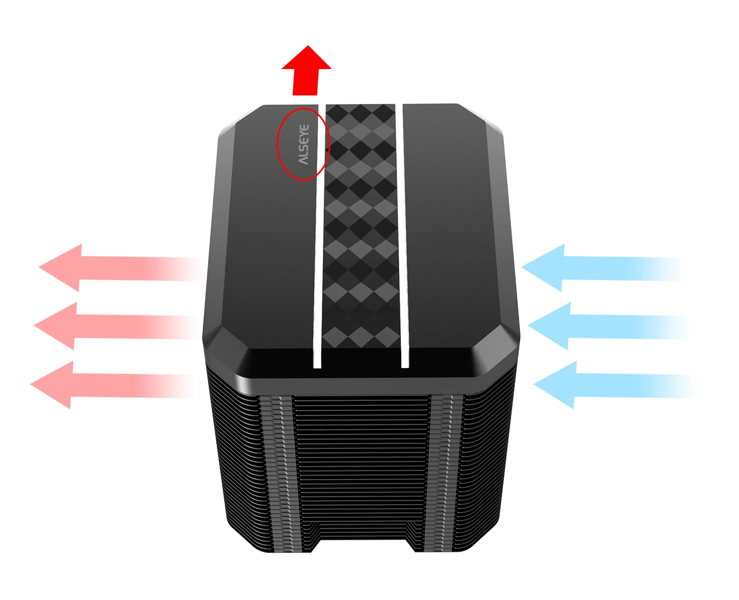 ALSEYE M90 CPU Fan Cooler