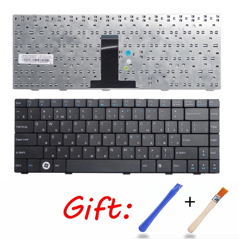 Ru Black New Laptop Keyboard For Asus F82q F80 F80q F81 F80cr F80c F80s ...