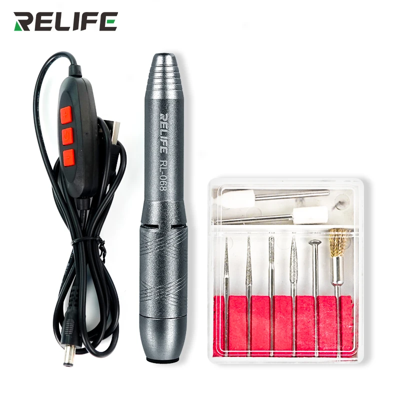 Relife Rl-068 Rl-068 Mini Multifunction Intelligent Grinding Pen For Polishing/grinding/cutting ...