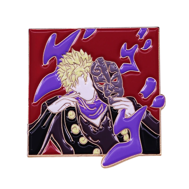 JoJos-Bizarre-Adventure-brooch-Phantom-Blood-Stone-Dio-Brando-Enamel ...