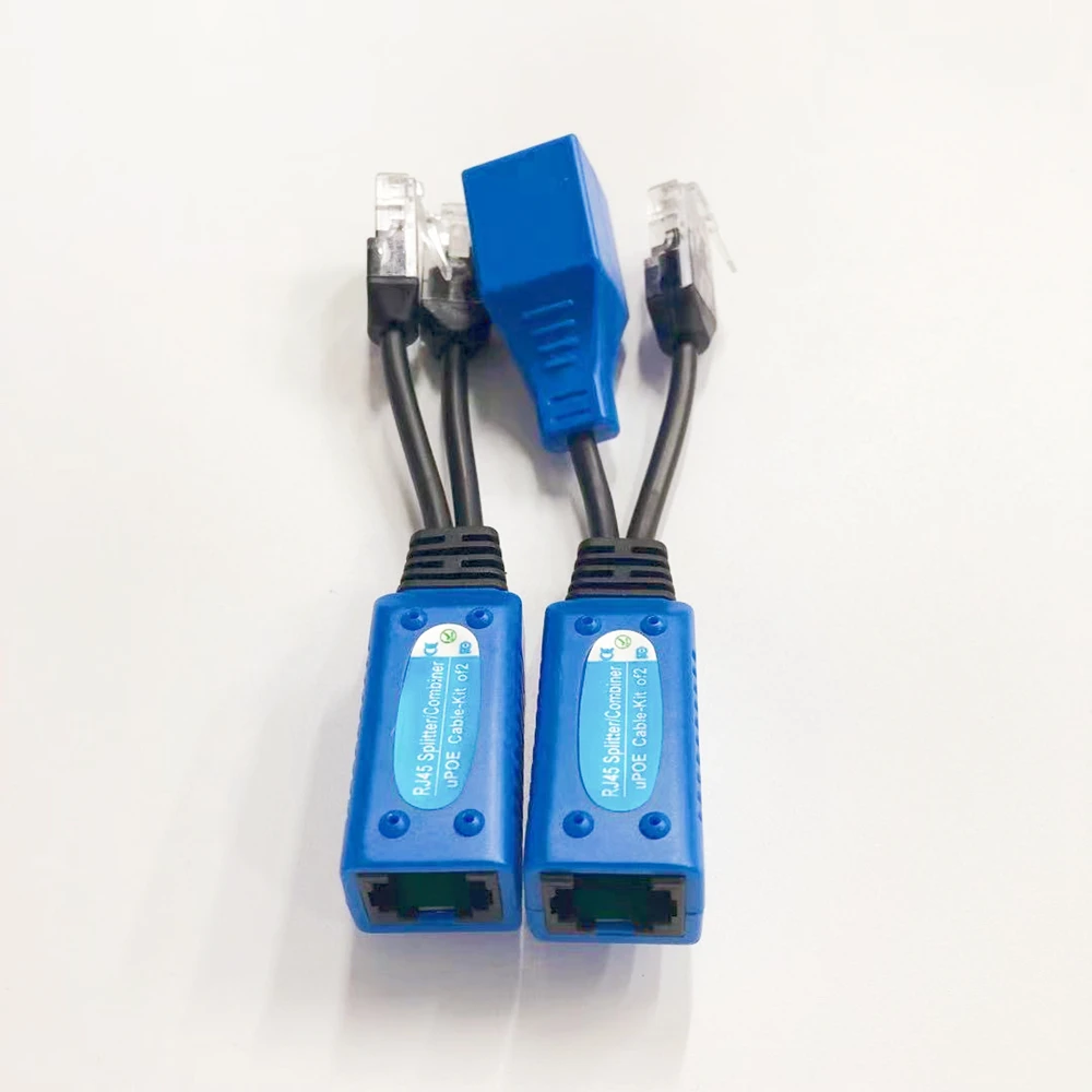 Splitter E Combiner Para Câmera Ip Câmera Poe Combiner Kit Cat5e Saída ...
